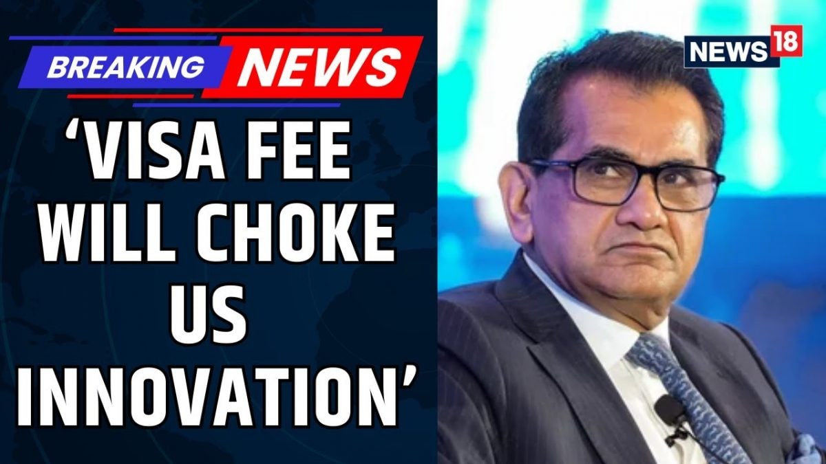 'Trump's $100,000 H-1B Fee Will Choke US Innovation, Turbocharge India's', Says Amitabh Kant ...