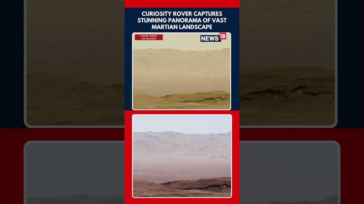 WATCH: Curiosity Rover Captures Stunning Panorama of Vast Martian Landscape