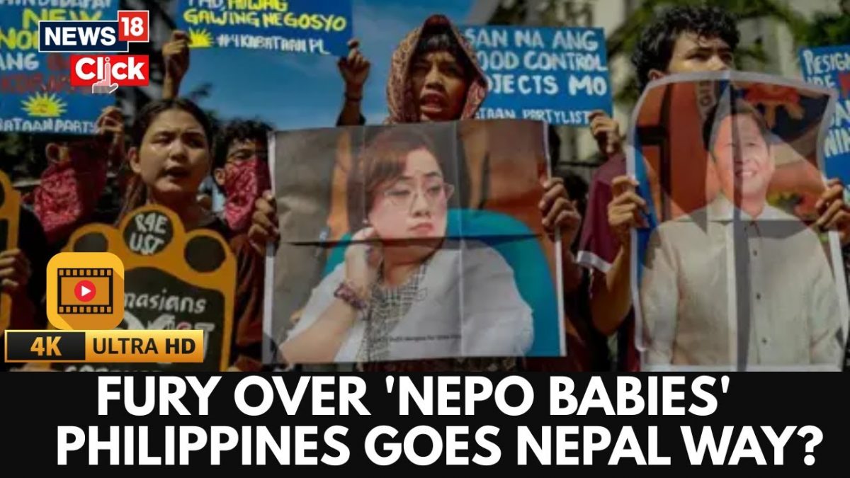 Fury Over ‘Nepo Babies’: Is the Philippines Following Nepal’s Path? | Philippines Flood | 4K ...