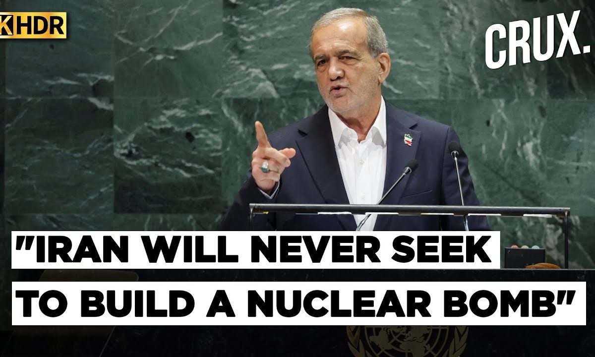 Iran’s President Pezeshkian Rejects Nuclear Weapons Pursuit, Slams West ...