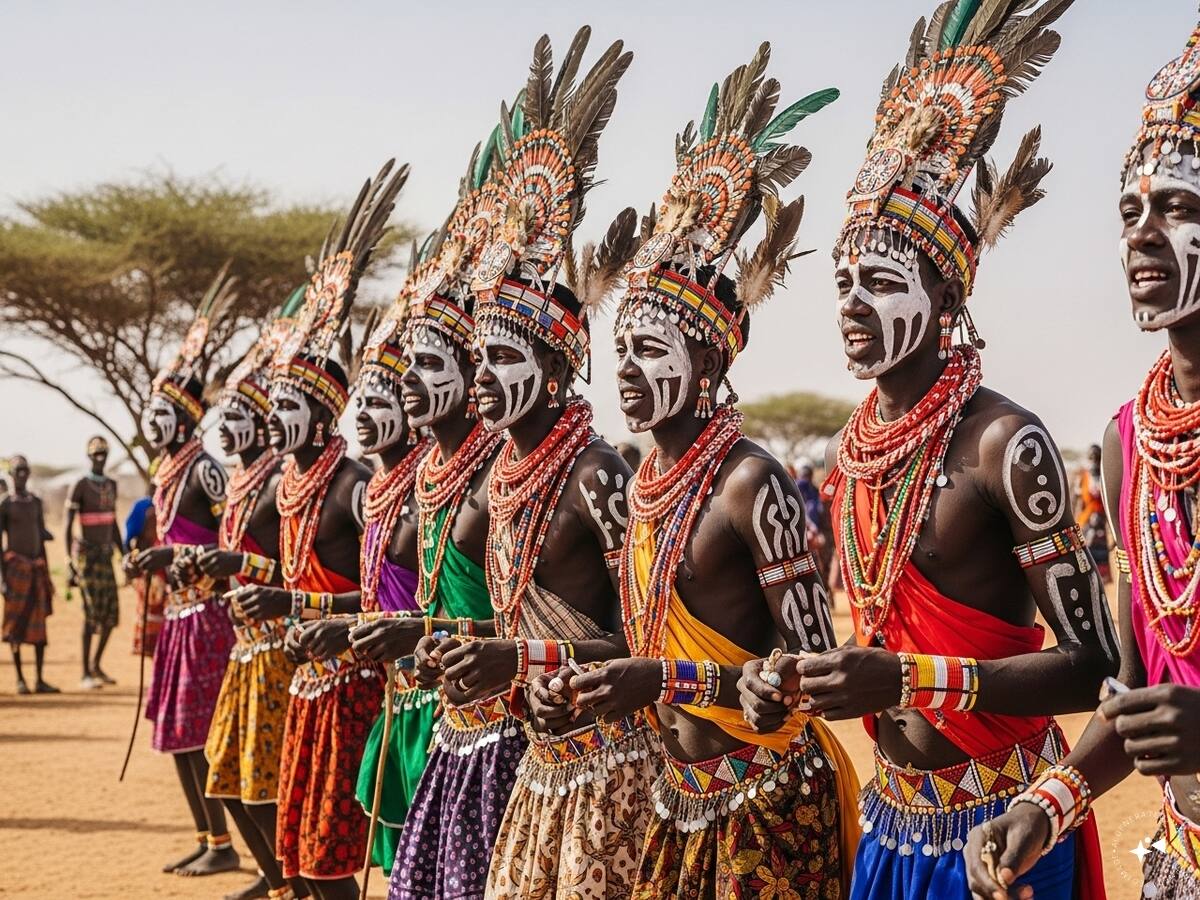 Meet Africa’s Tribe Where Men Compete for Love In A Festival Of Beauty