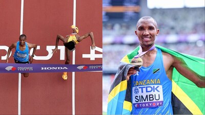 A Historic Photo Finish! Marathon Runner Simbu Wins Tanzania's First ...