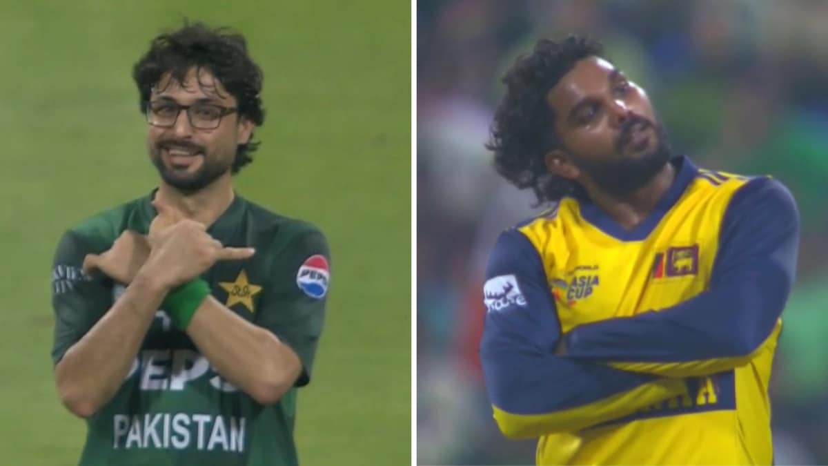 Abrar Ahmed And Wanindu Hasaranga Swap Celebrations During PAK Vs SL: Watch | Cricket News - News18