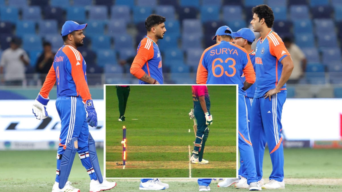 SKY Calls Back UAE Batter, Rescinds Stumping Appeal After Sanju Samson ...