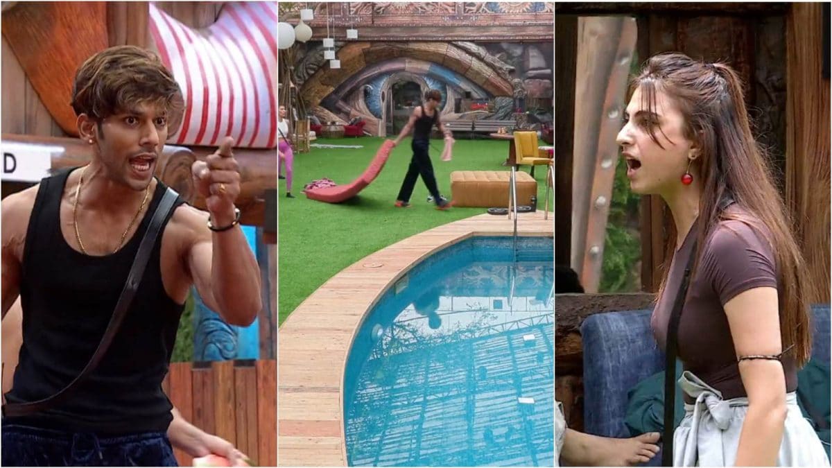 Bigg Boss 19: Baseer Ali Dumps Farhana Bhatt’s Mattress In Pool After ...