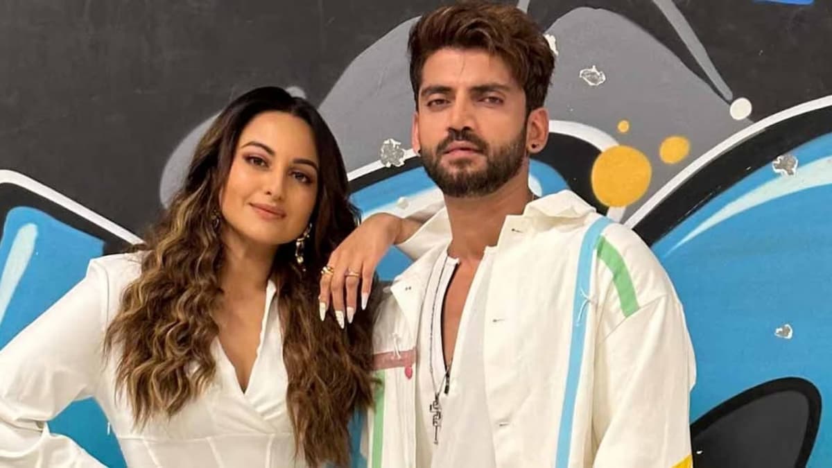 Sonakshi Sinha Tries Not To Laugh, But Zaheer Iqbal Has Other Plans: ‘I ...