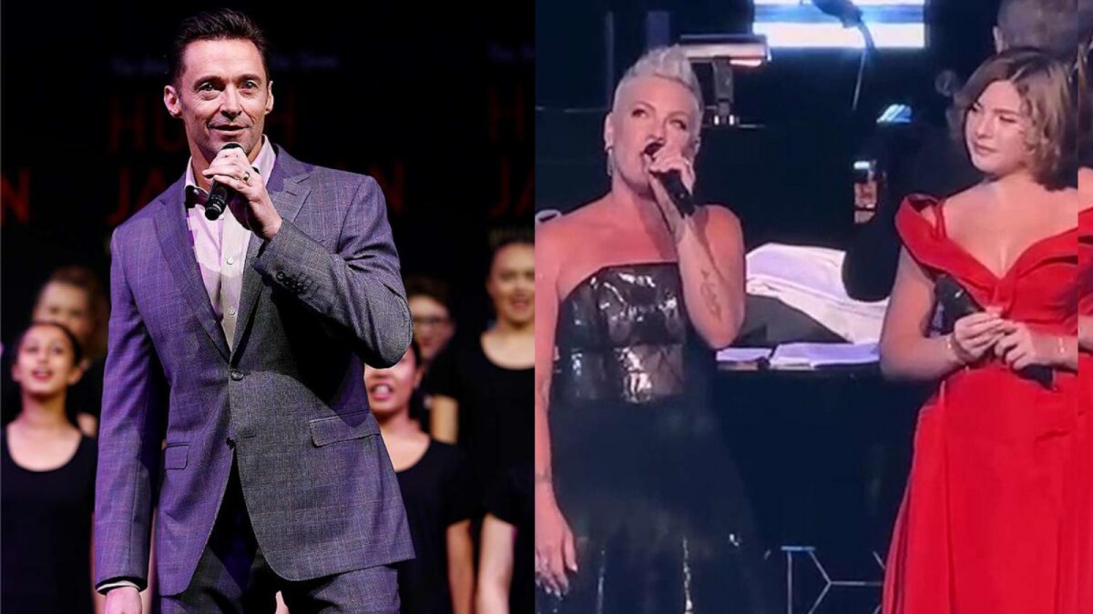 Hugh Jackman Teams Up With Pink And Willow Sage Heart For 'Magical' NYC ...