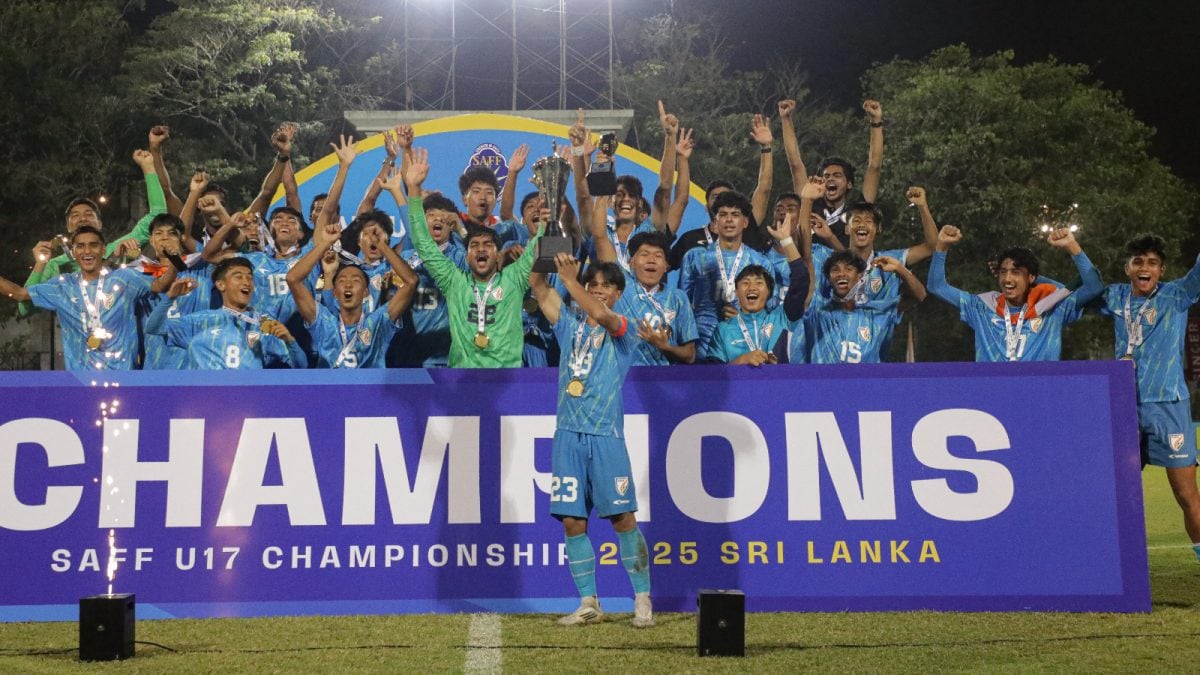 Indian Football Triumphs! Blue Colts Edge Bangladesh On Penalties To Claim Seventh SAFF U17 ...