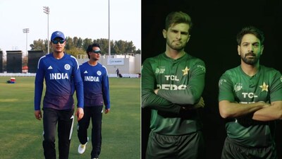 No Interaction Between Players As India & Pakistan Train At Separate ...
