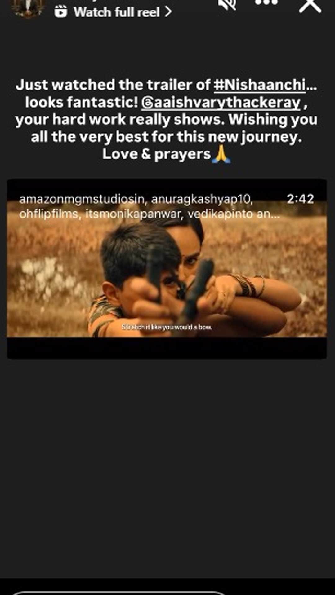 Akshay Kumar Send A Good Luck Note To Aaishvary Thackeray’s Nishaanchi ...