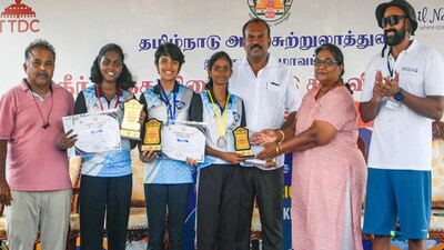 Tamil Nadu Athletes Sweep Kadal Kondattam Ocean Sports Festival Medals ...