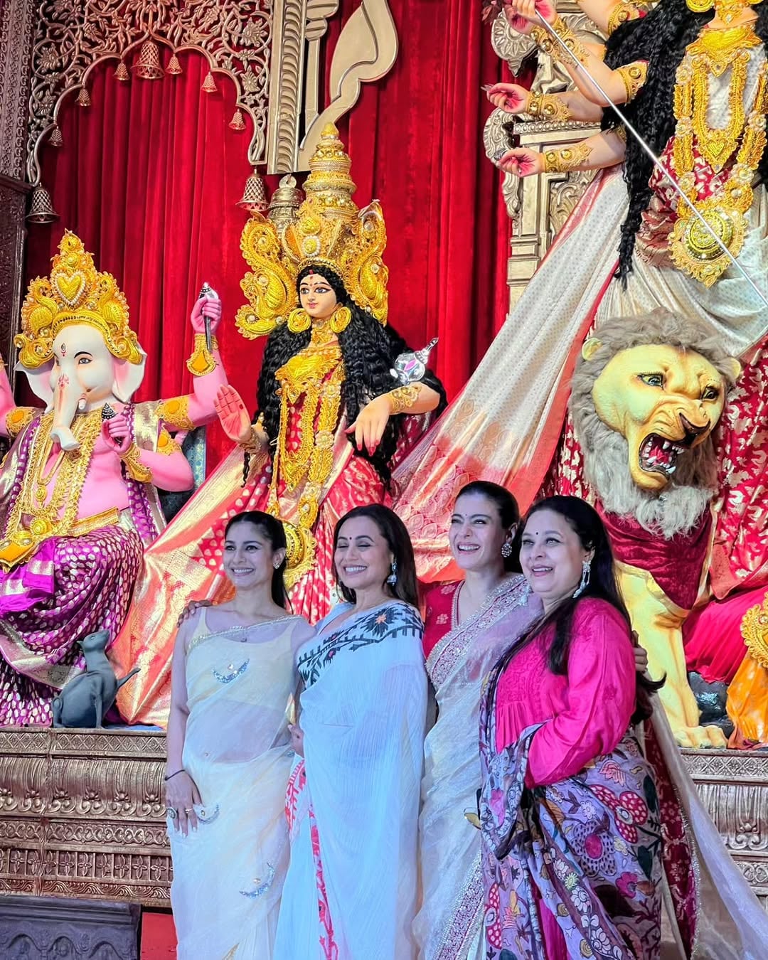 Durga Puja 2025: Kajol, Rani Mukerji, Jaya Bachchan Join In The Festivities