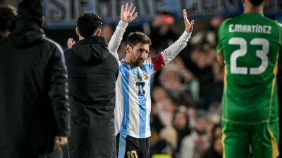 Lionel Messi Breaks Down In Tears During Final Home Game For Argentina ...