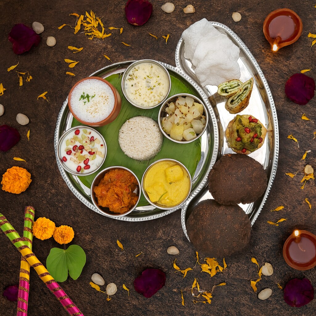 Navratri 2025 Food Guide: Best Satvik Thalis, Vrat Menus And Festive ...