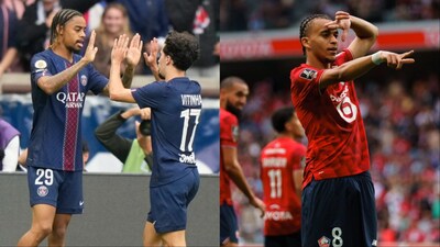 Bradley Barcola Brace Fires PSG Back To Top; Ethan Mbappe Nets Winner ...