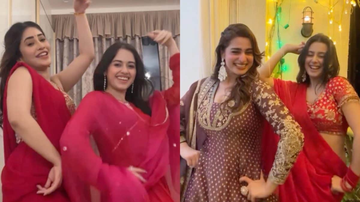‘Thumak Thumak’ Trend Face-Off: Shivangi-Jannat Or Isha-Ayesha, Who ...
