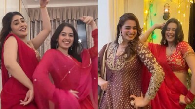 ‘Thumak Thumak’ Trend Face-Off: Shivangi-Jannat Or Isha-Ayesha, Who ...