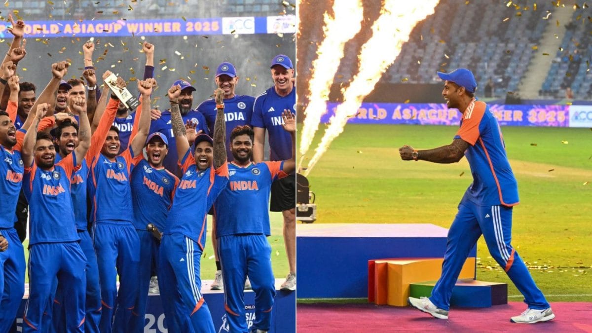Suryakumar Copies Rohit's Iconic 2024 T20 Walk To Celebrate India's ...