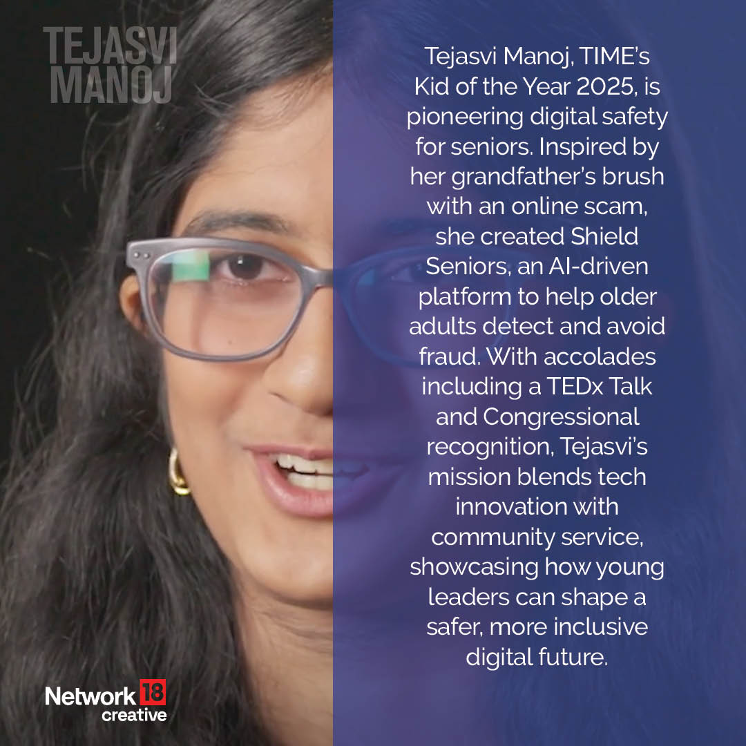 Who Is Tejasvi Manoj? TIME’s Kid Of The Year Protecting Seniors From Cybercrime