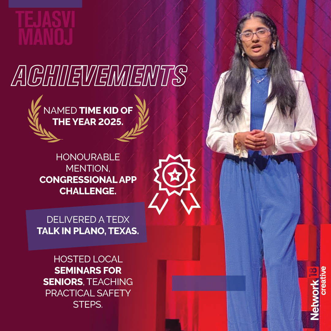 Who Is Tejasvi Manoj? TIME’s Kid Of The Year Protecting Seniors From ...