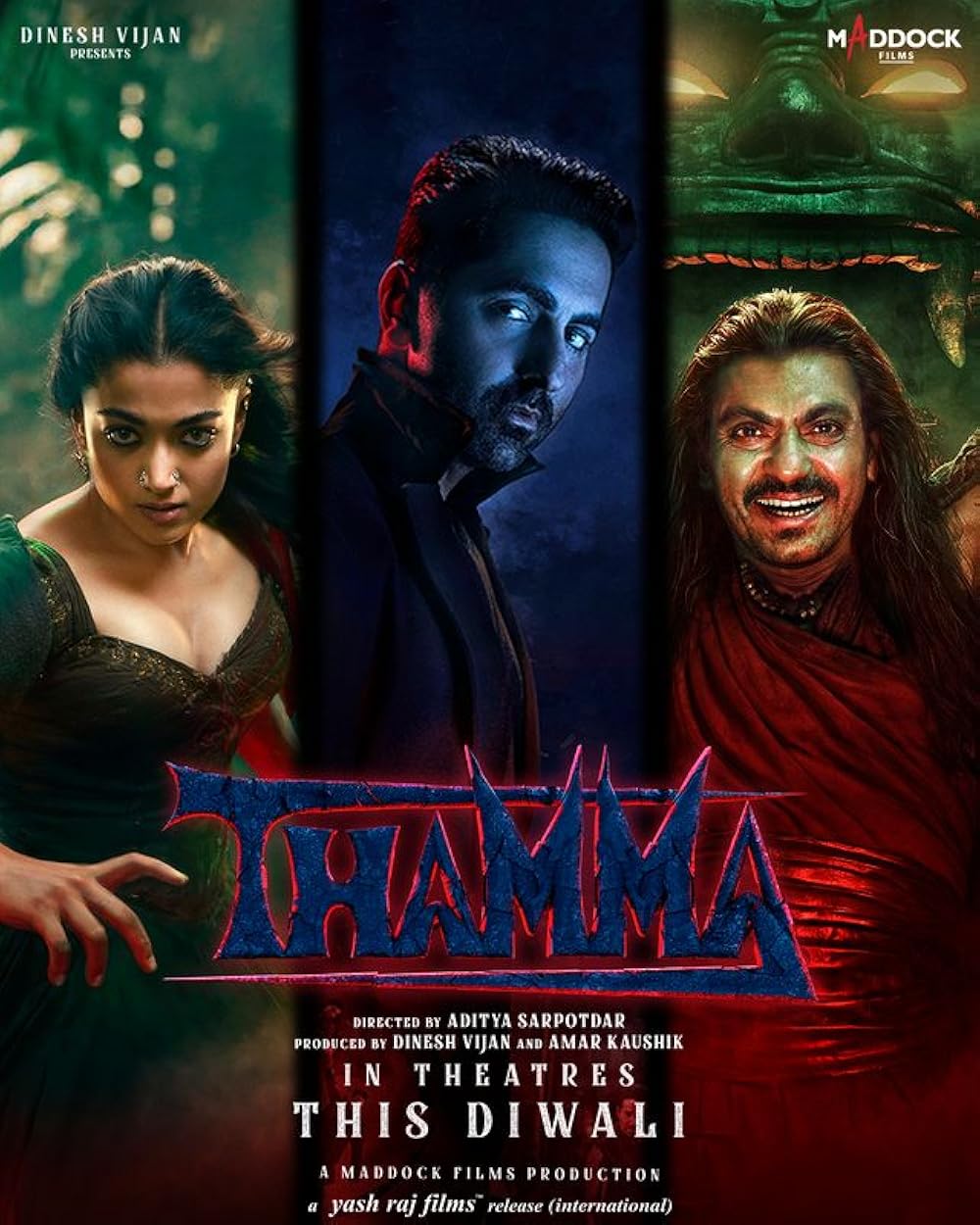 Thamma Smashes Day 1 Box Office Records With ₹25 Crore; Outpaces Bhediya, Stree And Munjya