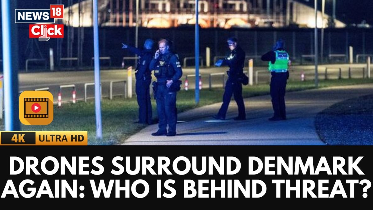 Drones were again spotted over Danish airspace on the night of September 24-25 - News18