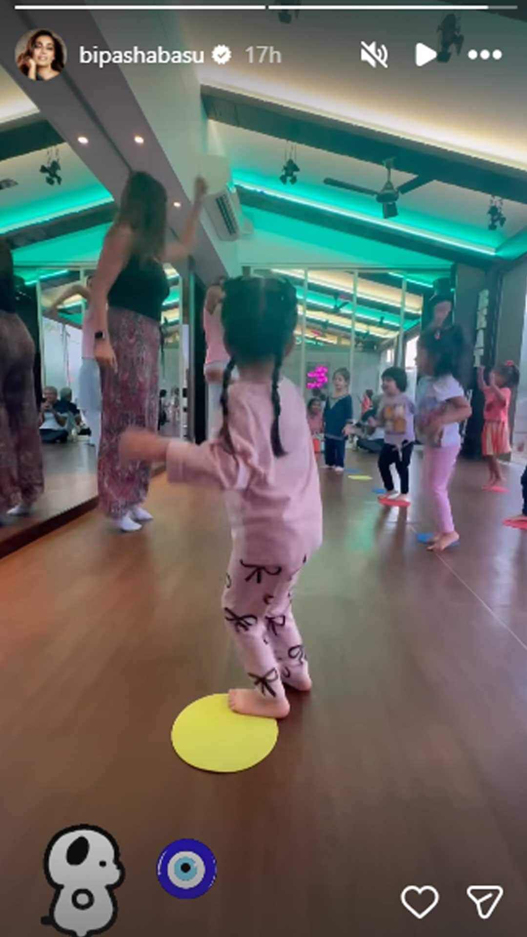 Bipasha Basu Delights Fans With Adorable Video Of Daughter Devi Dancing ...