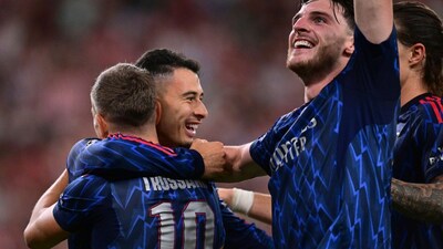 UCL: Gabriel Martinelli, Leandro Trossard Net In Arsenal's Win Over ...