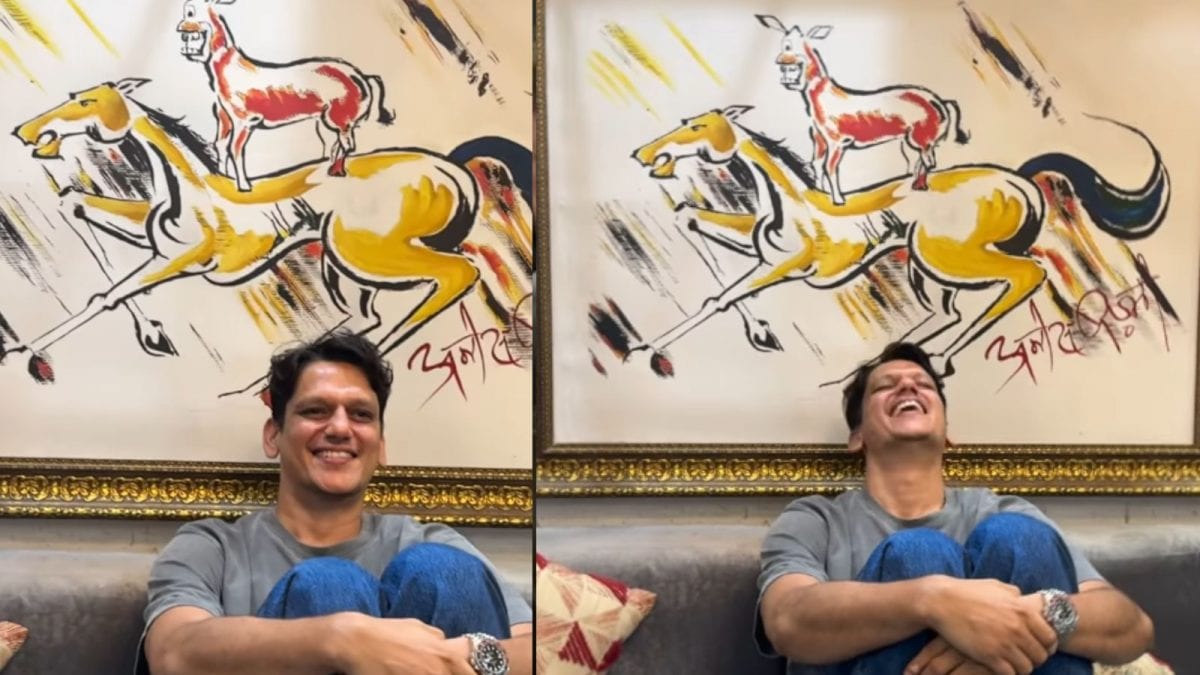 Vijay Varma With The ‘Ionic’ Majnu Bhai’s Painting From Welcome: ‘Aaj ...