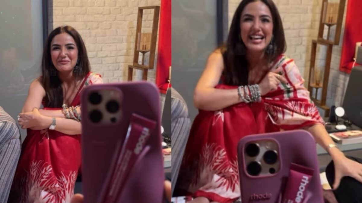 Karan Veer Mehra Is Obsessed With Jasmin Bhasin’s Lip Gloss Phone Cover ...