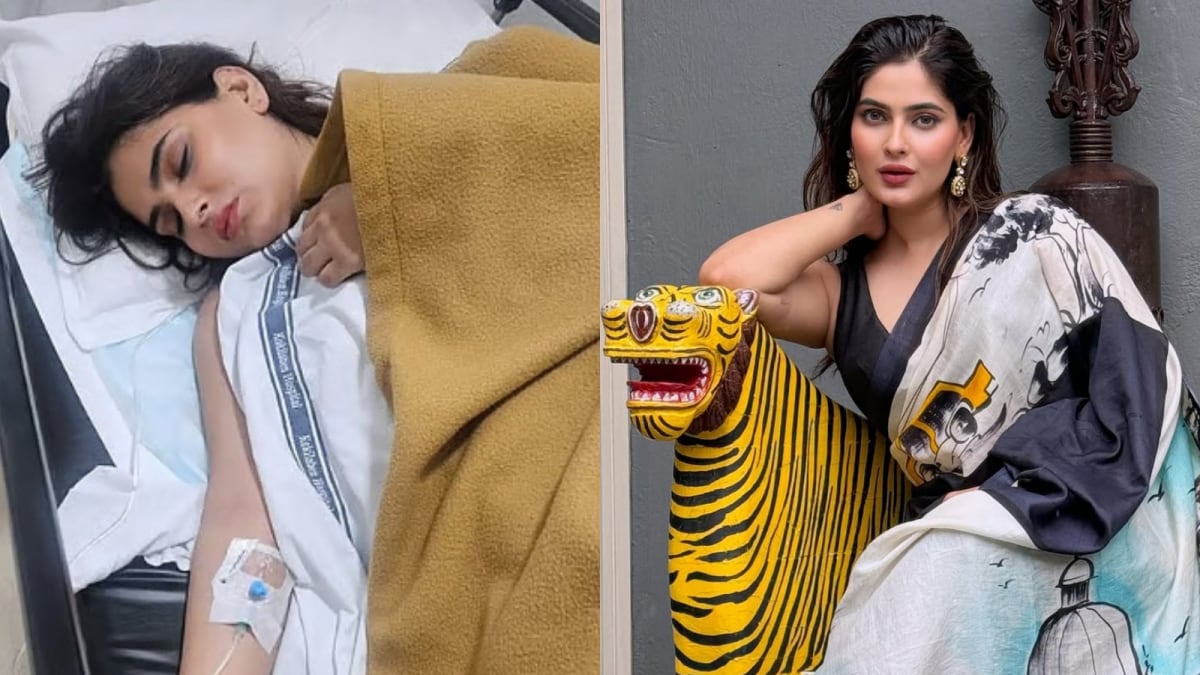 Actor Karishma Sharma Hits Her Head After Jumping Off Moving Mumbai ...
