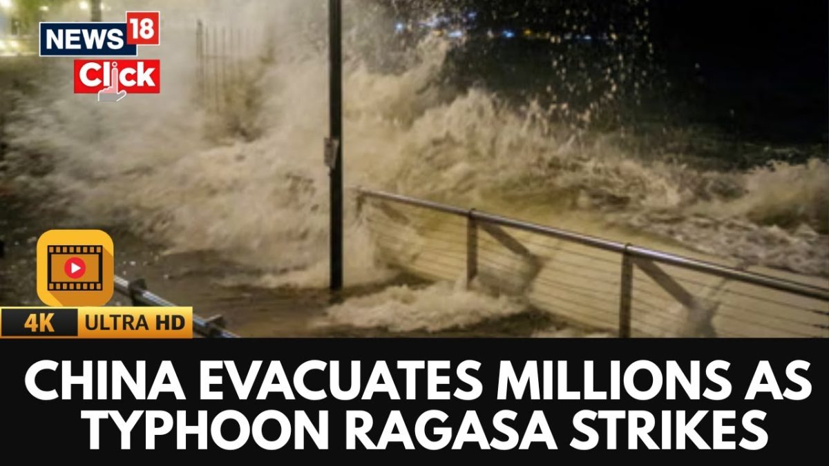 Typhoon Ragasa To Crash On China Coast Today; 14 Killed, Several ...