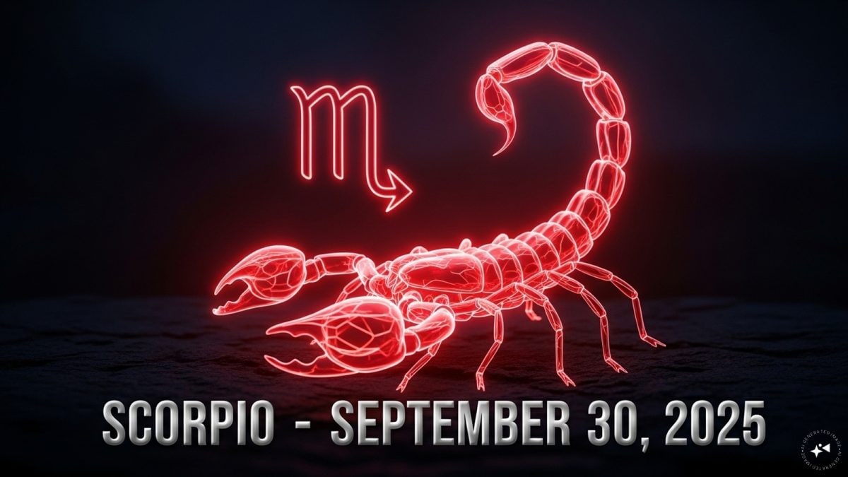 Scorpio Horoscope Today, September 30, 2025 | Astrology News - News18