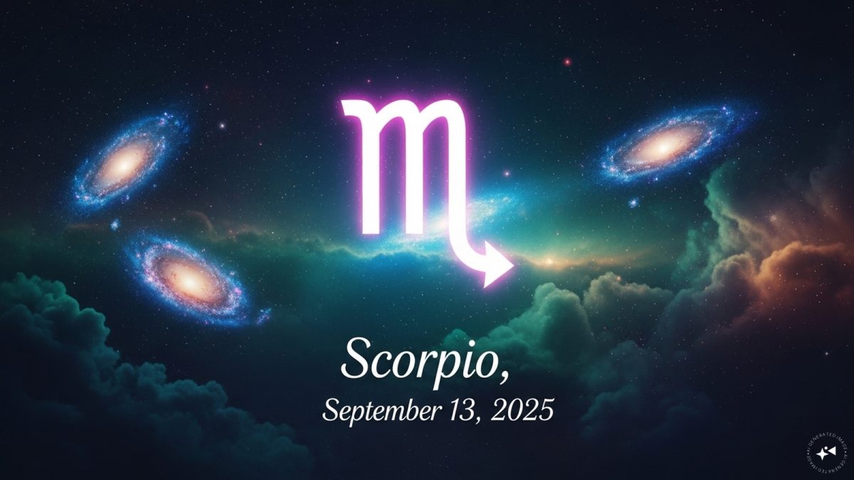 Scorpio Horoscope Today, September 13, 2025 | Astrology News - News18