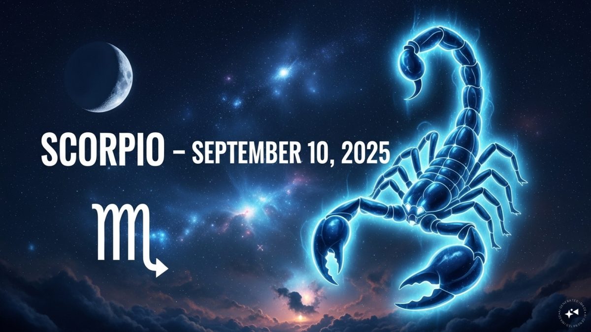 Scorpio Horoscope Today, September 10, 2025 | Astrology News - News18