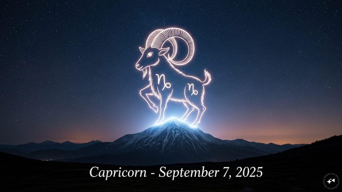Capricorn Horoscope Today, September 7, 2025 | Astrology News - News18