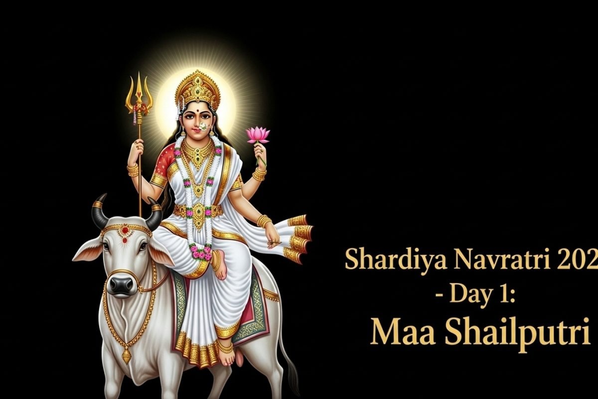 Navratri 2025 Day 1: Goddess Shailputri Mantras, Puja Vidhi Today And Aarti Lyrics - Worldnews.com
