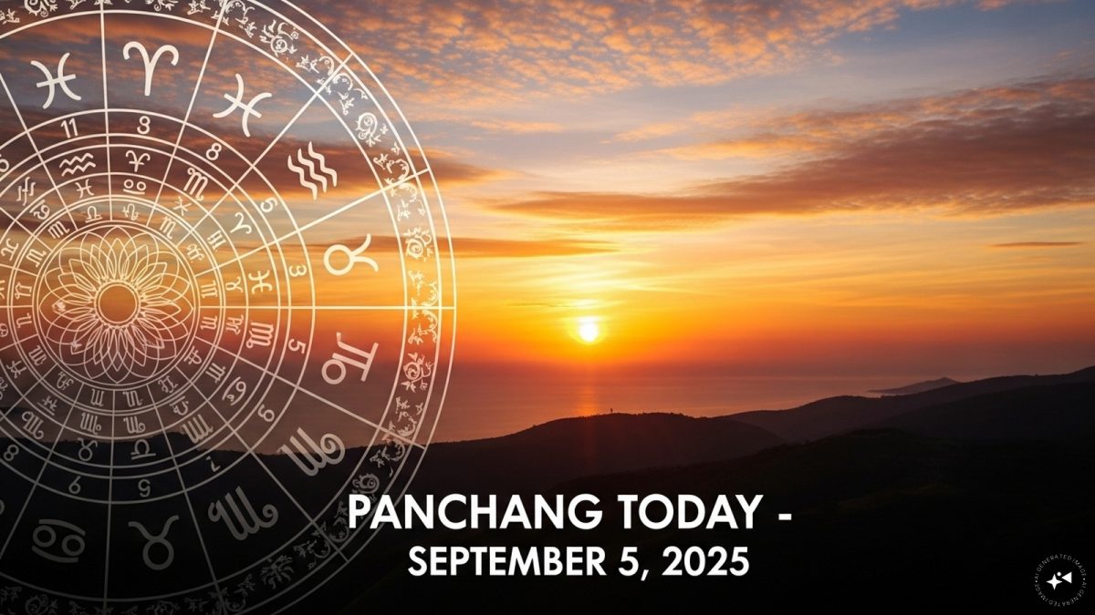 Panchang Today, September 5, 2025: Trayodashi, Shravan Nakshatra & More ...