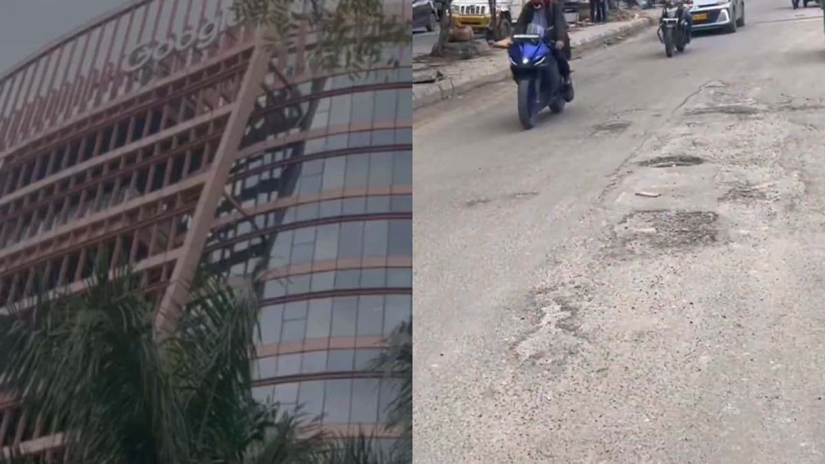 Watch: Broken Footpaths, Potholes Make Walking Outside Google’s ...
