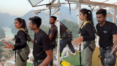 ‘Yaha Ek Min Help Nahi Karega’: Bungee Jumping Instructor’s Pep Talk To ...