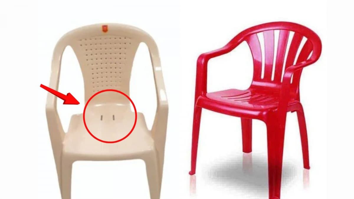 Why Do Plastic Chairs Have A Hole At the Back? Here's The Science ...