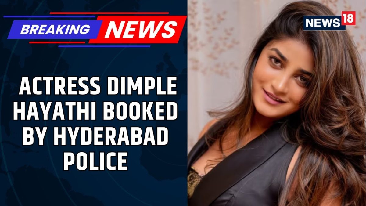 Hyderabad: Actress Dimple Hayathi, husband booked after help’s ...