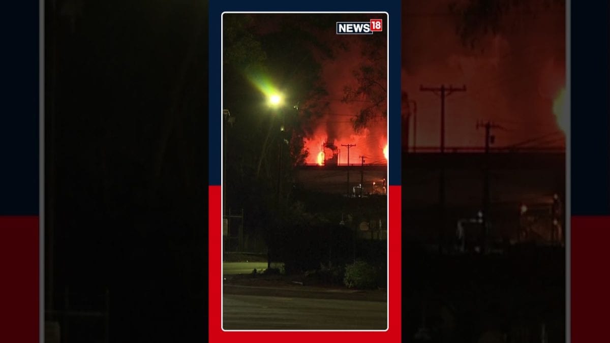 Massive Fire Erupts at Chevron Refinery Near Los Angeles | No Injuries Reported | Chevron Oil | N18S