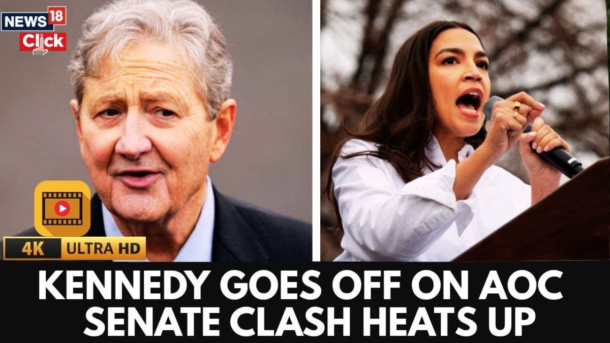 Senator John Kennedy GOES OFF on AOC | Senate Showdown! | Kennedy vs ...