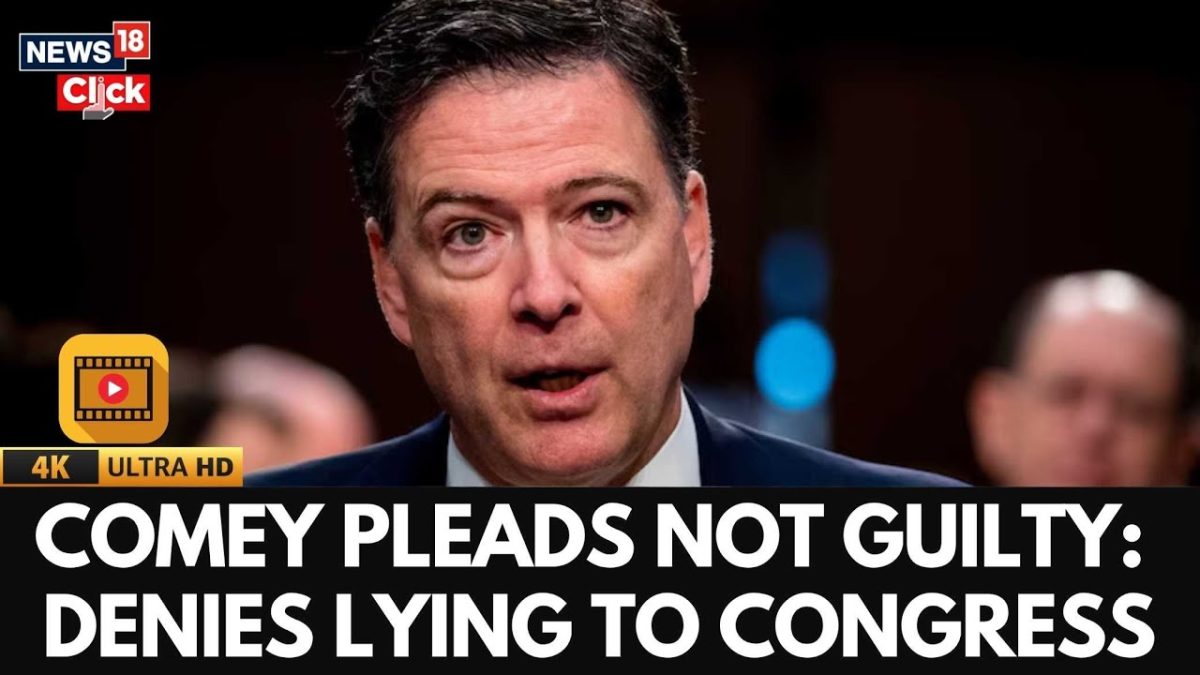 EX-FBI Director James Comey Pleads Not Guilty | Obstruction & Lying to ...