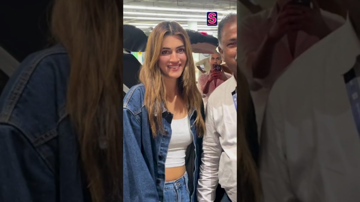 Don’t scroll! Kriti Sanon’s slo-mo walk in denim stops hearts ...