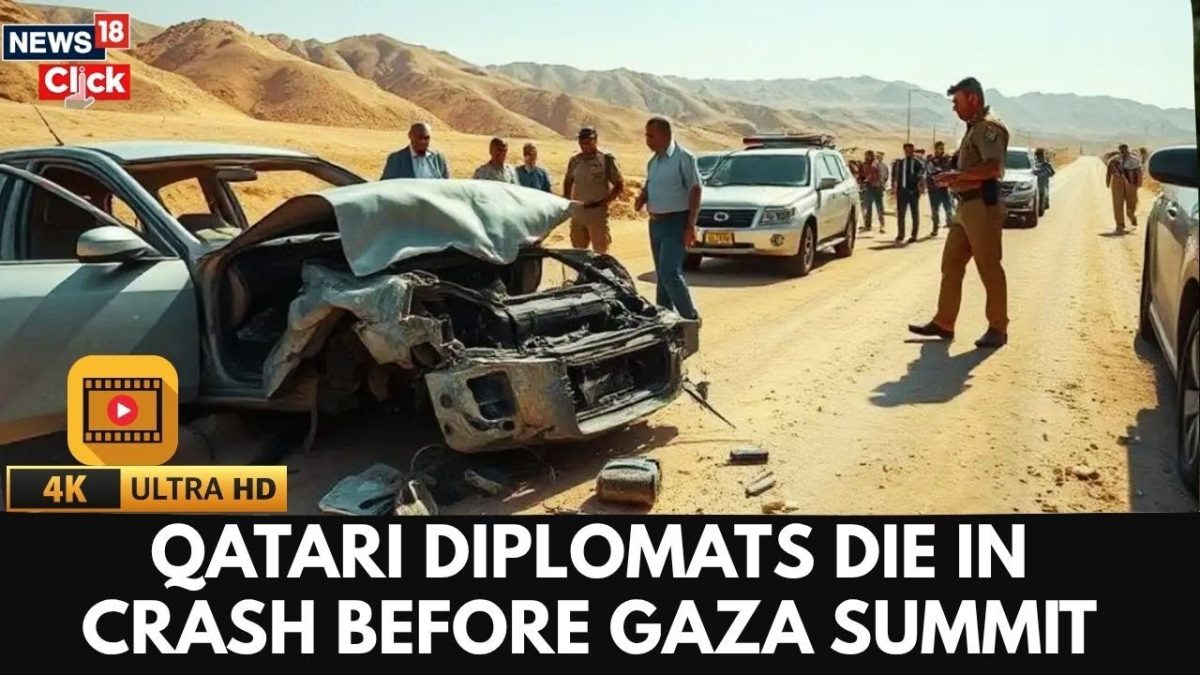 Three Qatari Diplomats Killed in Fatal Crash Ahead of Gaza Summit ...