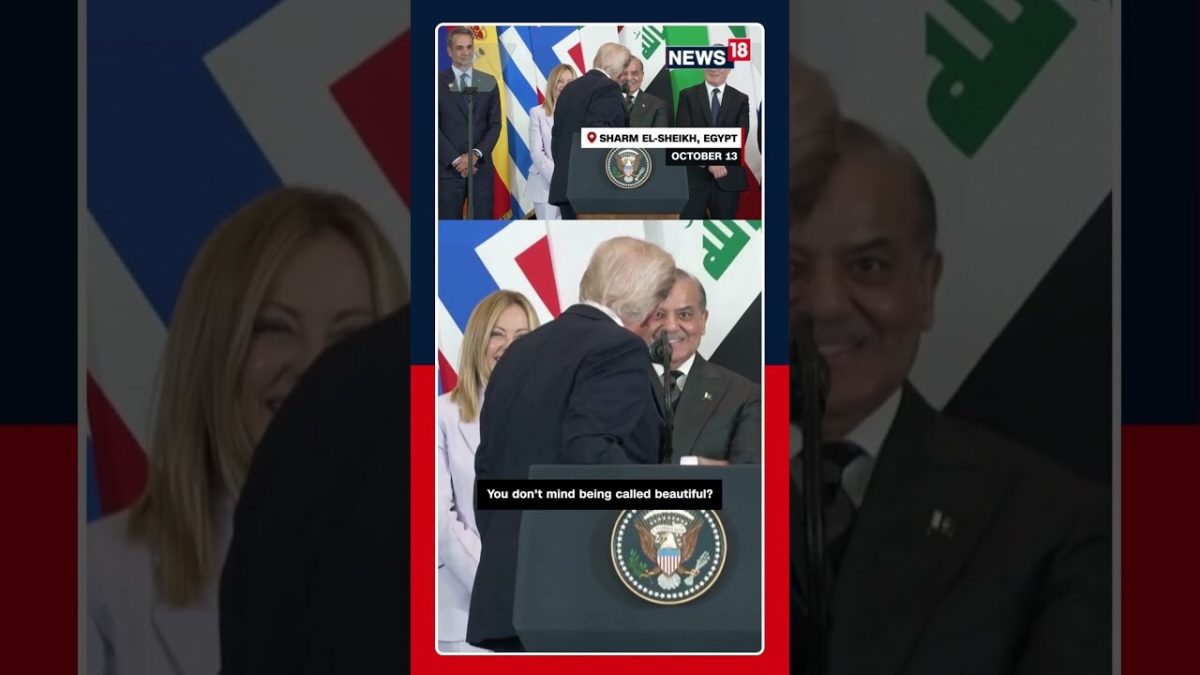 President Trump Finds Italian President 'Very Beautiful' | N18S