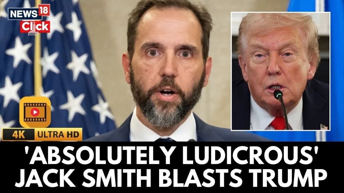 Former Special Counsel Jack Smith Blasts Trump-Installed Prosecutor’s ...