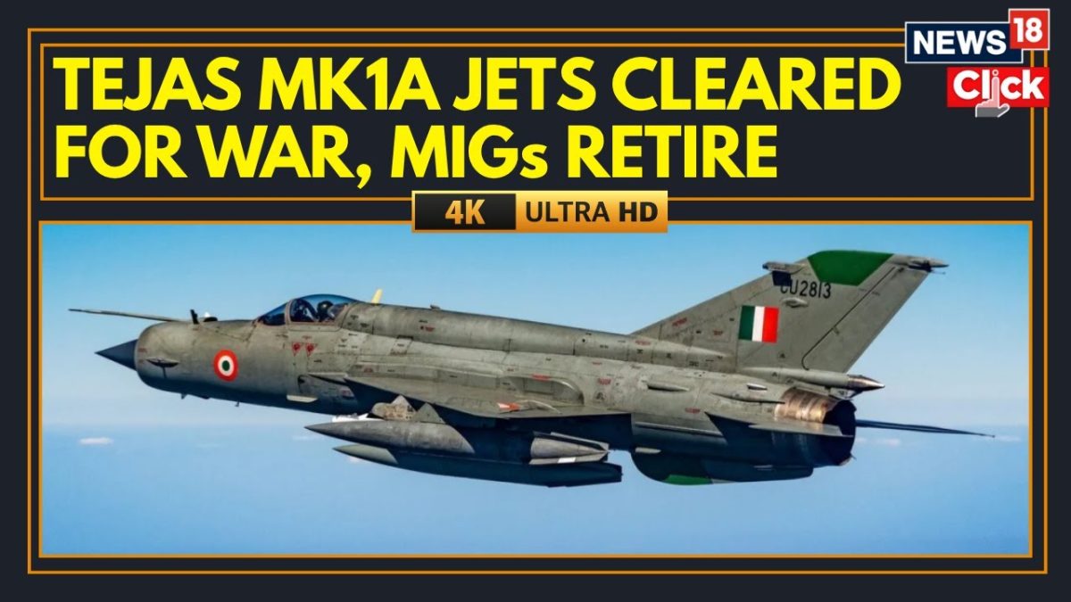 Indian Air Force Modernizes: Tejas Mk1A Ready for War, MiG Fighters Retire | IAF Aircraft | 4K ...